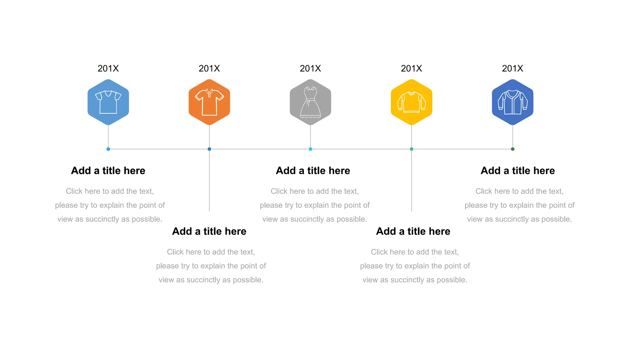 Clean & Minimalist Timeline Slides for Clear Project Tracking | PPTX