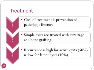 Simple bone cyst (unicameral) | PDF