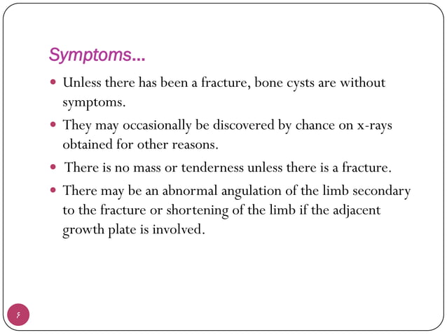 Simple bone cyst (unicameral) | PDF | Death, Injury, or Military ...
