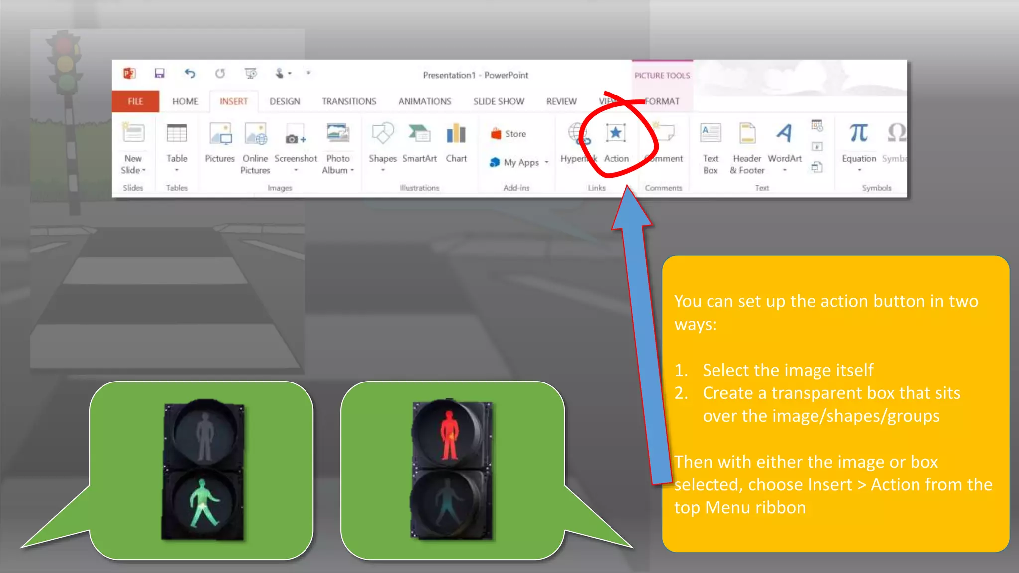 Simple branching scenarios in power point | PPT