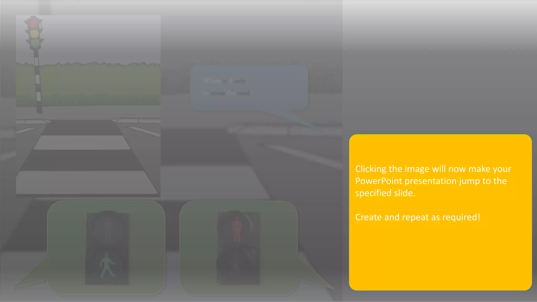 Simple branching scenarios in power point | PPT