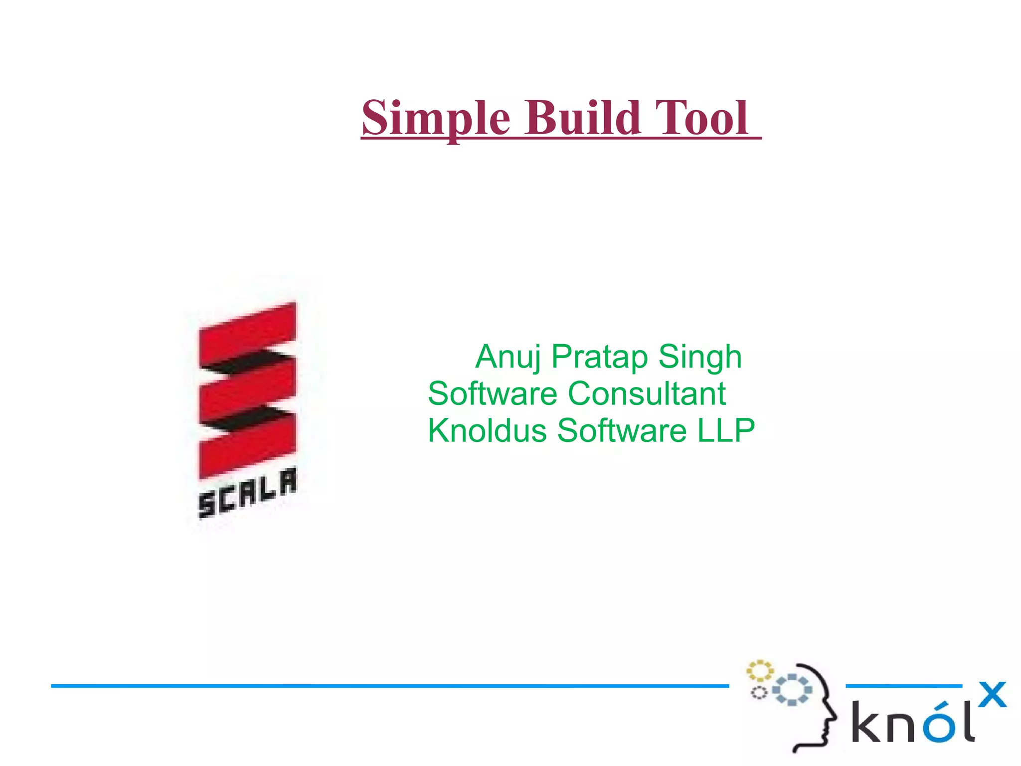 Simple build tool | PPT