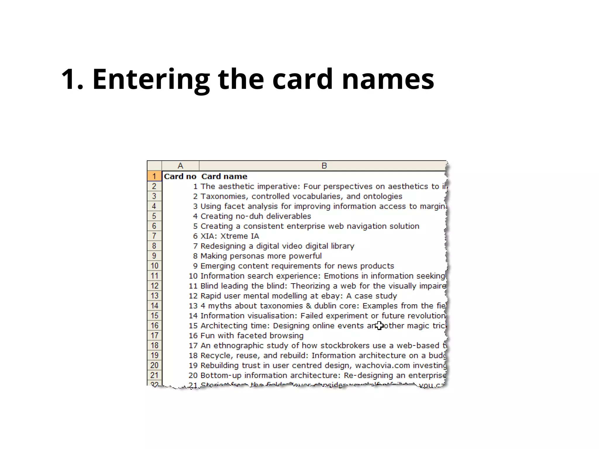 Simple Card Sorting Methods | PDF | Technology & Computing