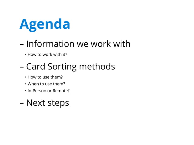 Simple Card Sorting Methods | PDF | Technology & Computing