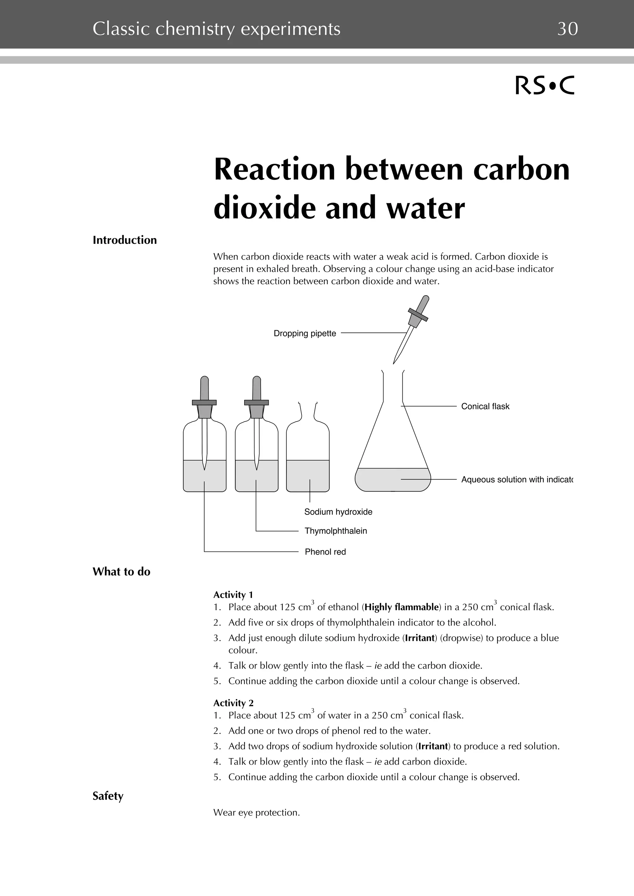 Simple Chemistry Experiments | PDF