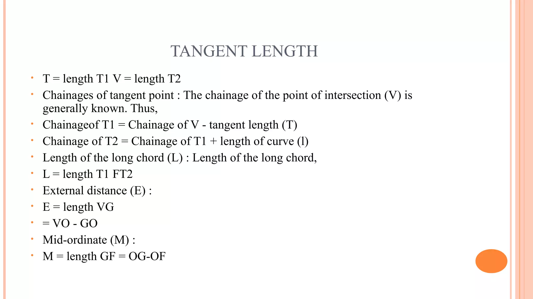 Simple circular curve | PPT