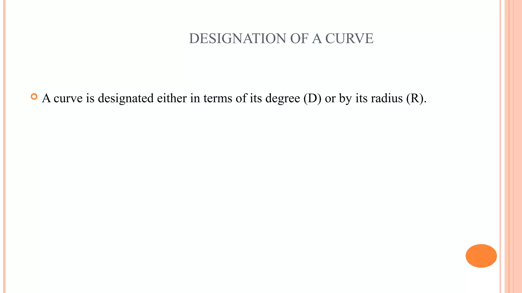 Simple circular curve | PPT