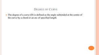Simple circular curve | PPT
