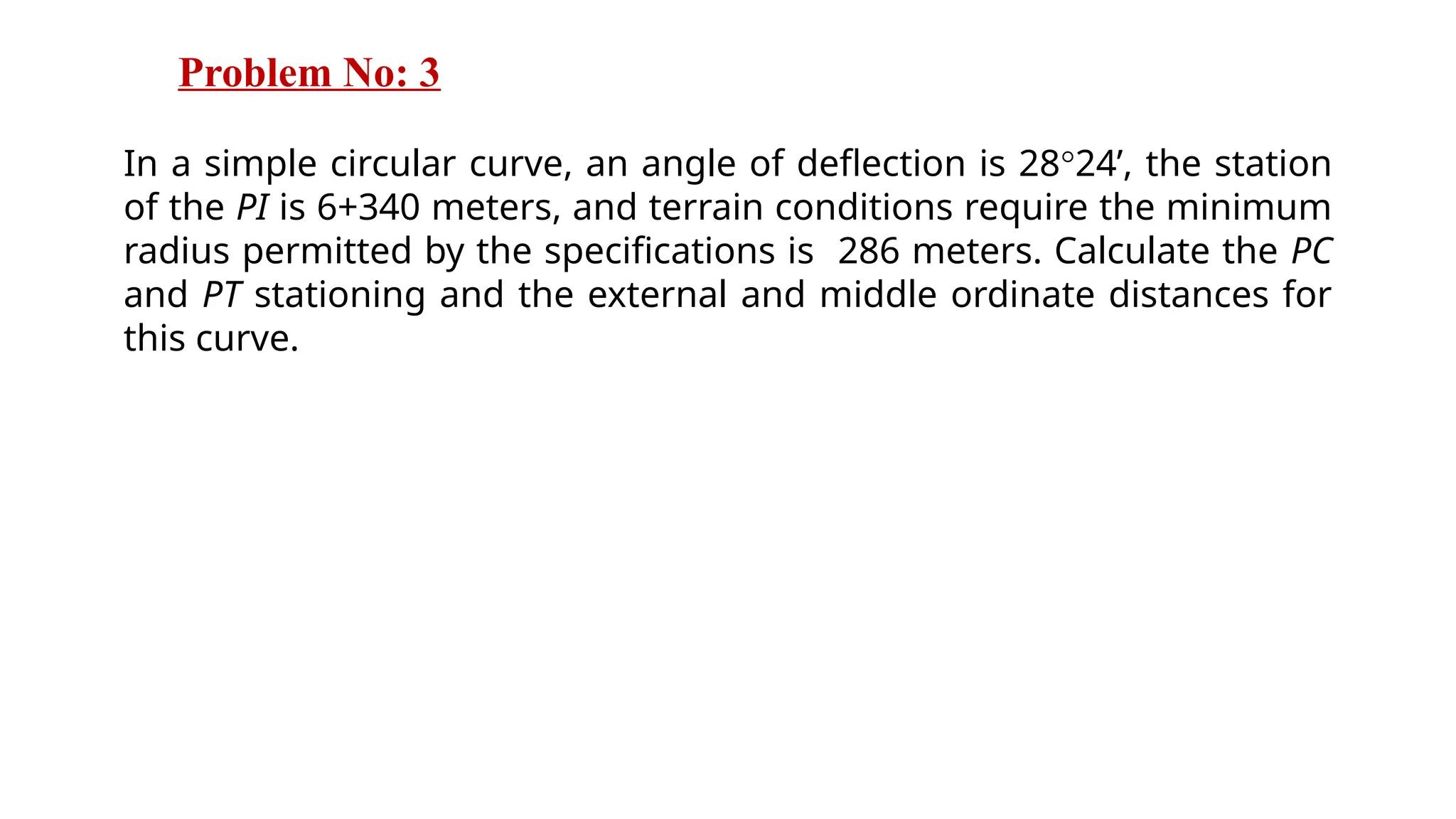 Simple Circular Curve and its uses in the fieldpptx | PPTX