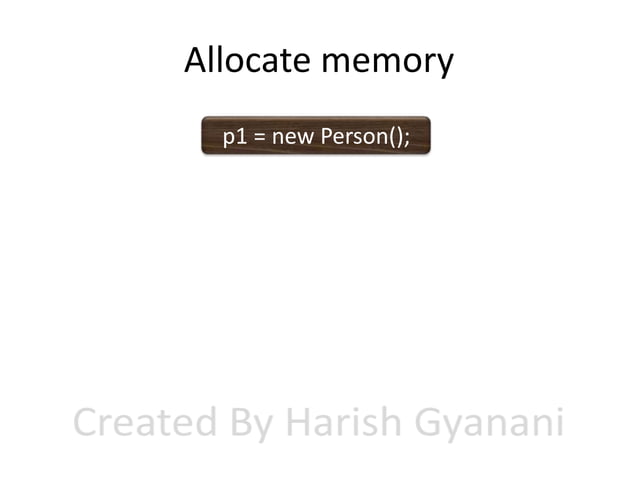 Simple Class And Object Examples In Java | Pptx