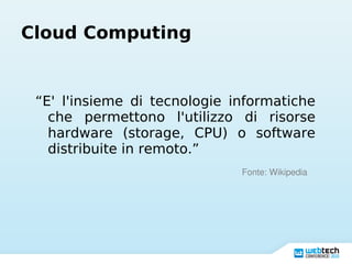 Simple Cloud API: accesso semplificato al cloud computing | PDF