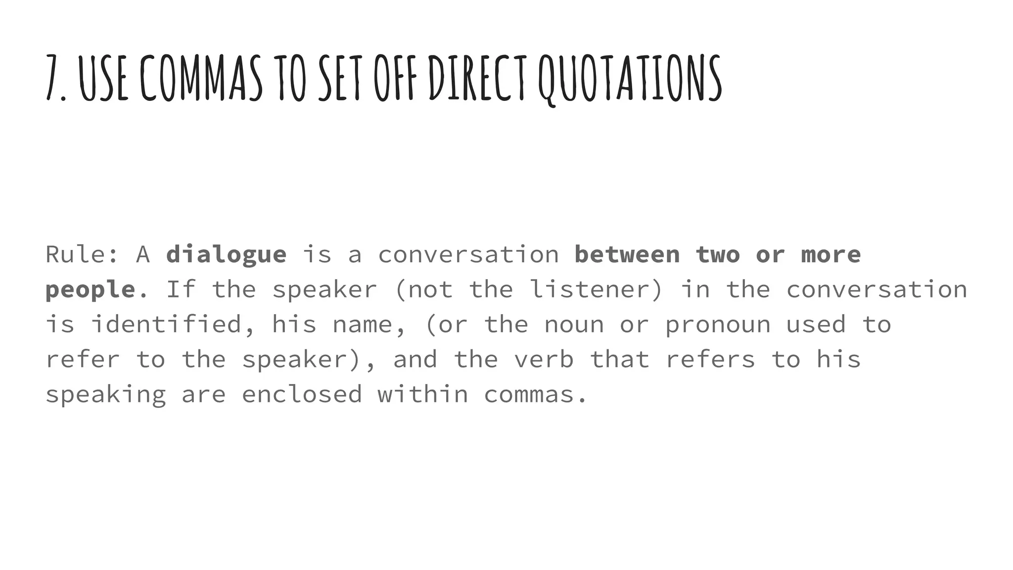 Simple Comma PPT 2018 | PPTX