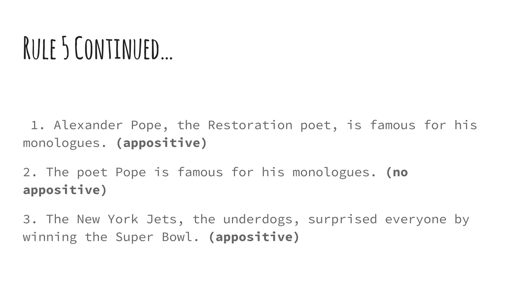 Simple Comma PPT 2018 | PPTX