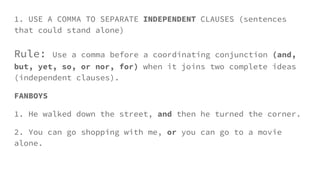 Simple Comma PPT 2018 | PPTX