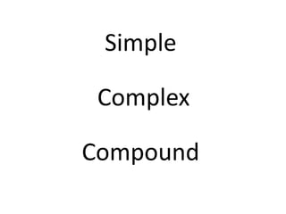 Simple, complex, compound by abul bashar trs&c | PPT