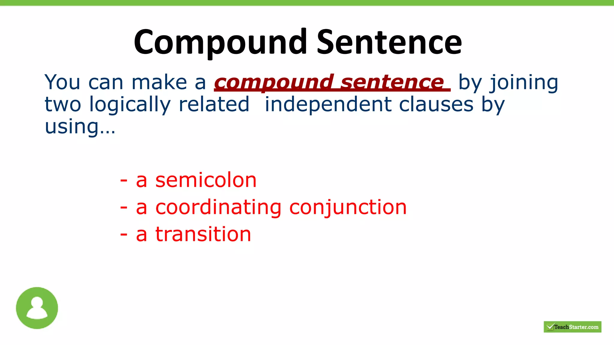 Simple, compound and complex | PPTX