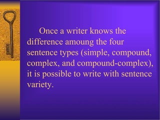 Simple Compound and Complex Sentences 2013.ppt