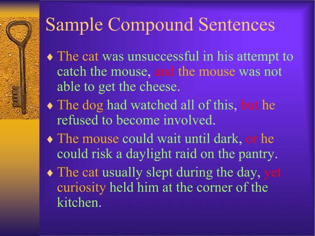 Simple Compound and Complex Sentences 2013.ppt