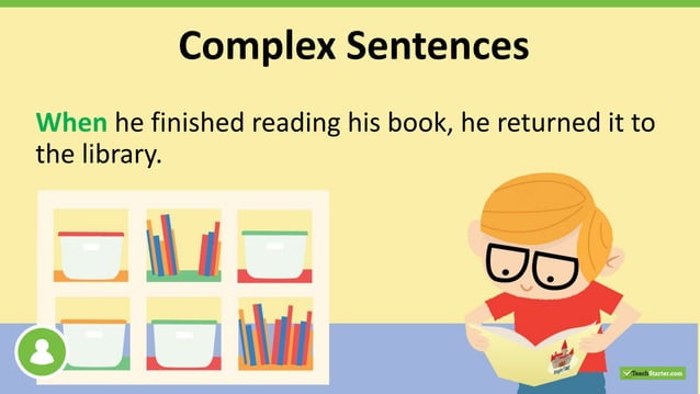 Simple & Compound Sentences PPT | POTX | Homework and Study | Education