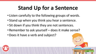 Simple & Compound Sentences PPT | POTX