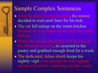 Simple compoundandcplexsentences | PPT | Free Download