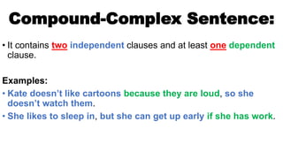 Simple, Compound, Complex, and Compound.pptx