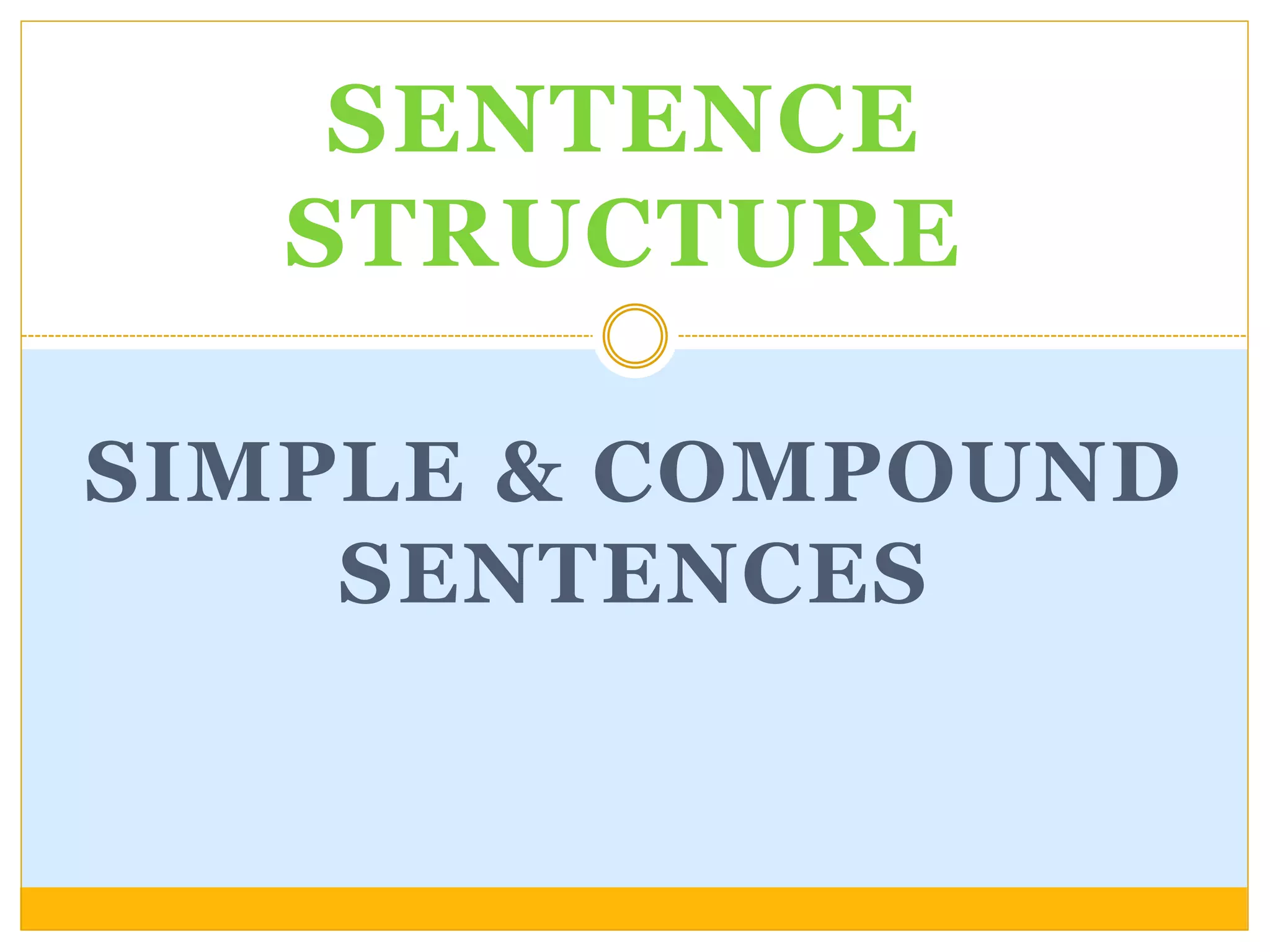 Simple, Compound, Complex, Compound-Complex Sentence.pptx