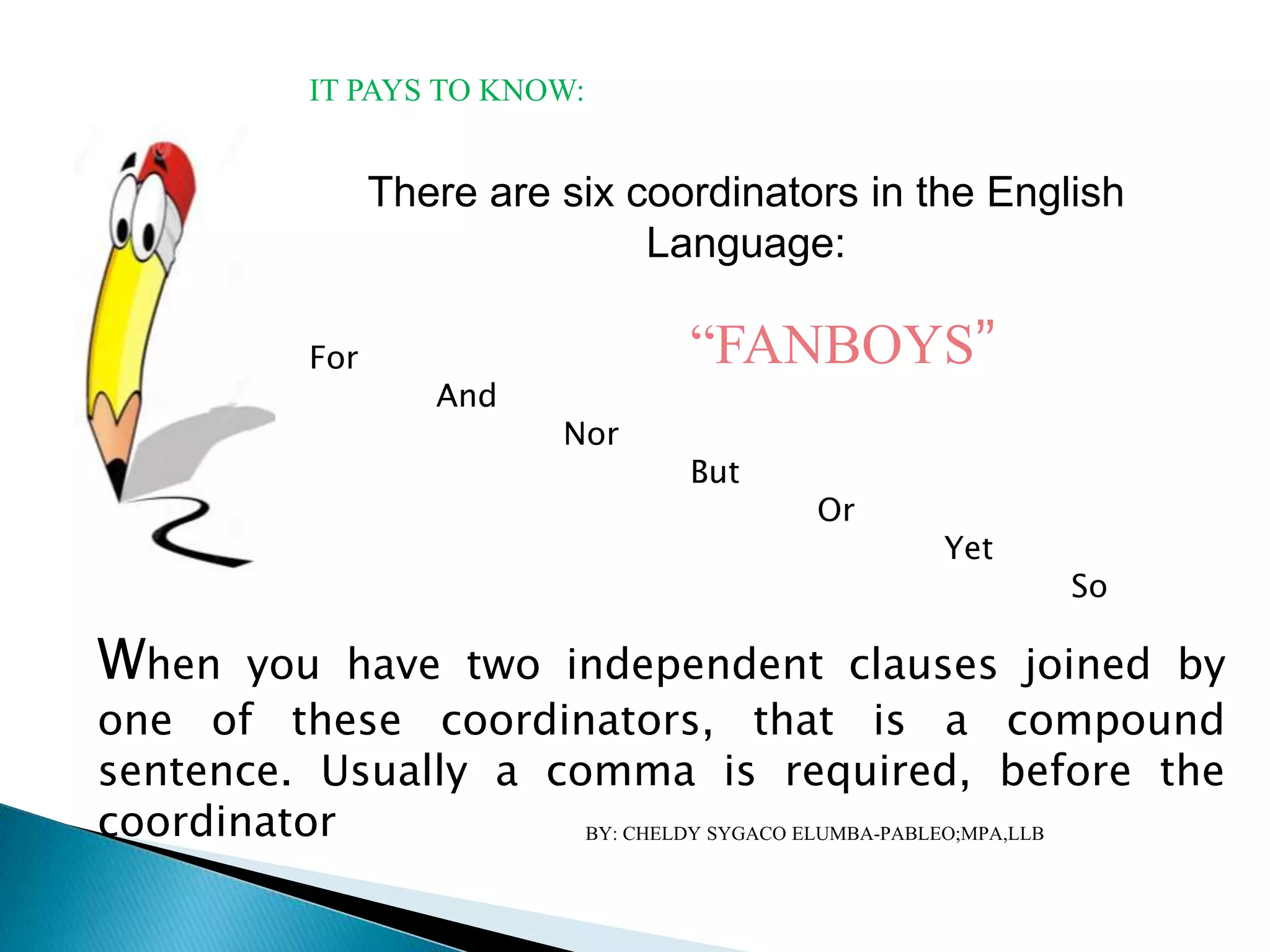 Simple, compound & complex sentences | PPTX