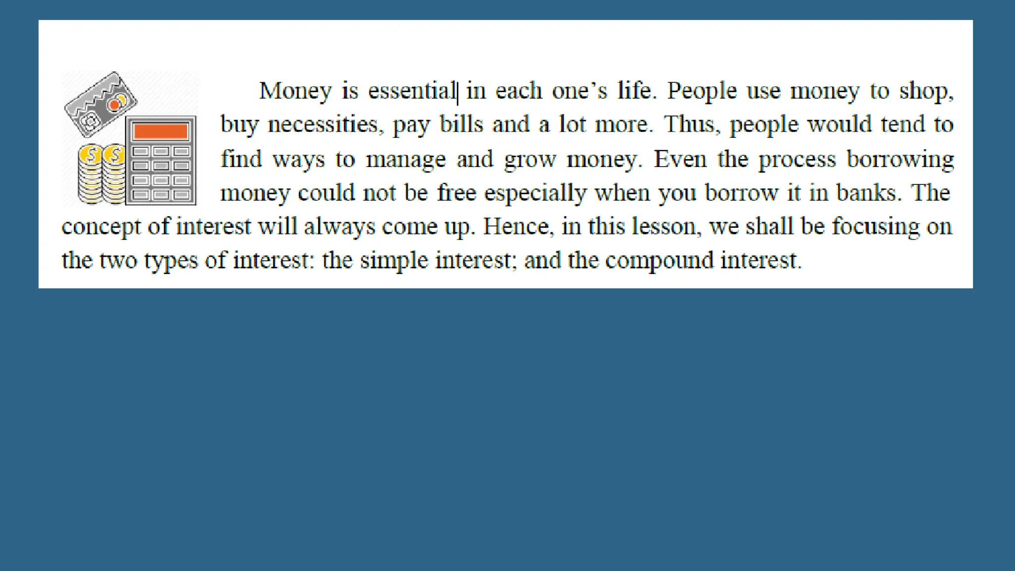 SIMPLE & COMPOUND INTEREST_LESSON AND WORKSHEET.pdf