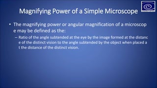 Simple & compound microscope PPT | PPTX