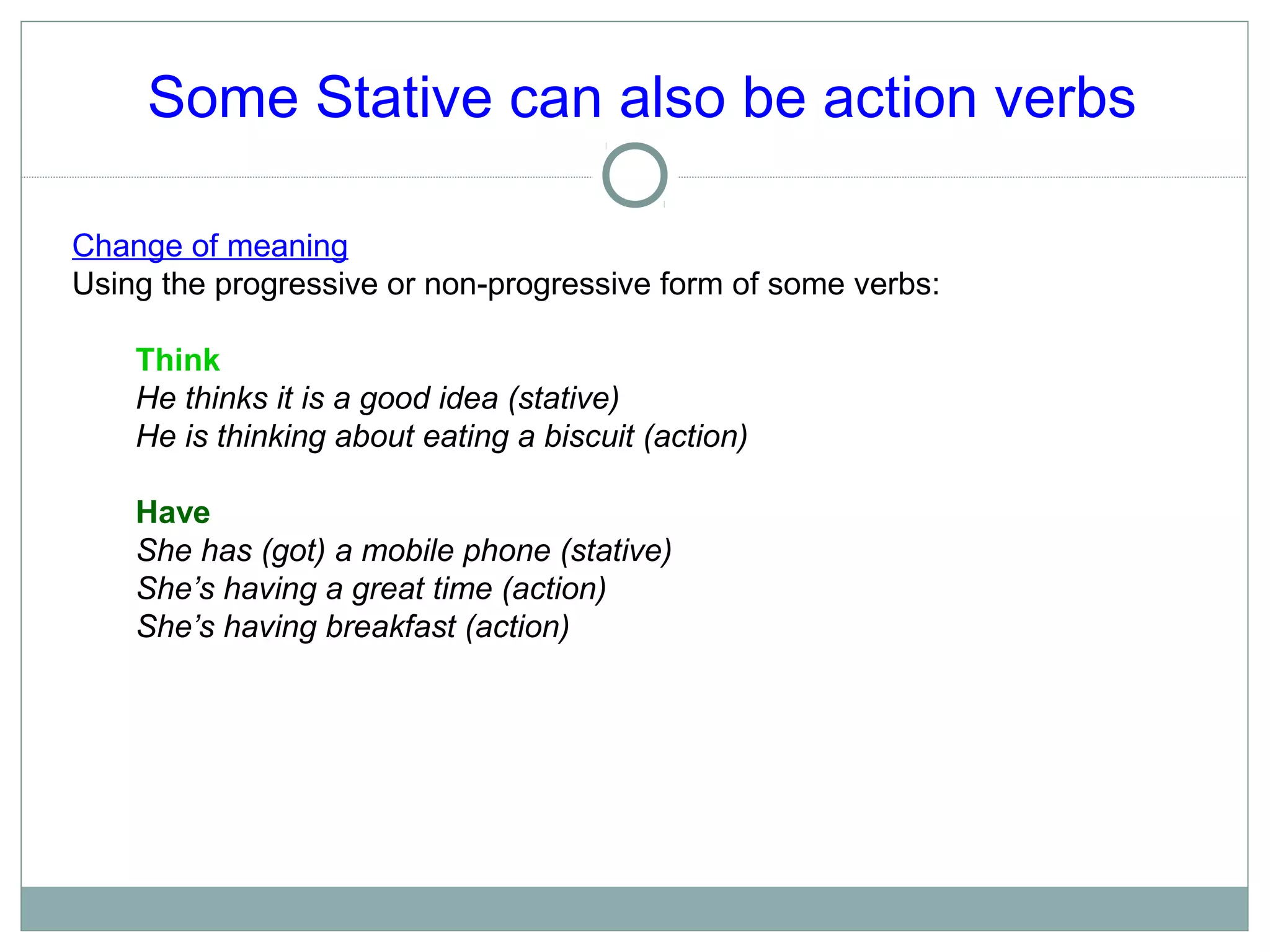 Simple vs continuos present intermediate level | PPT