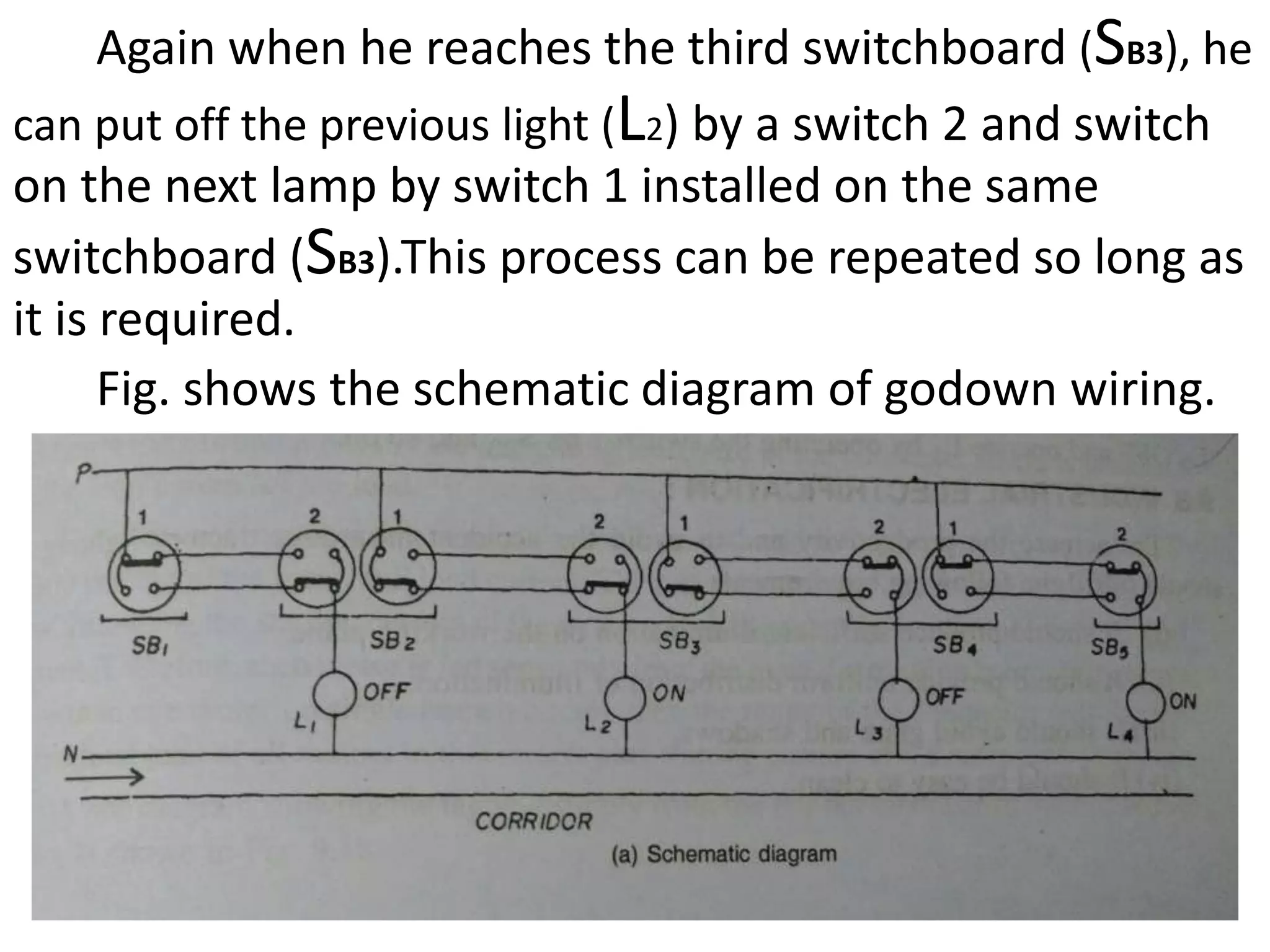 Simple control circuits in domestic installations,ppt,eee | PPTX
