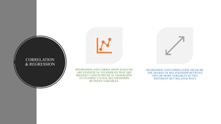 Simple correlation & Regression analysis | PPTX