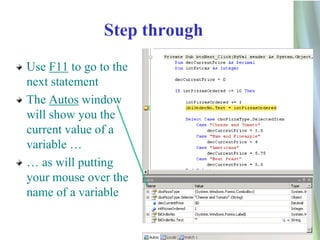 Simple debugging | PPT