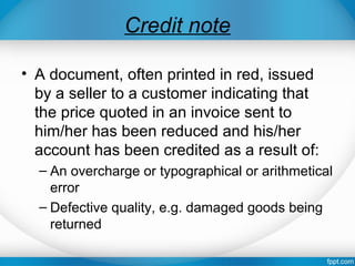 Accounts and Financial services | PPT