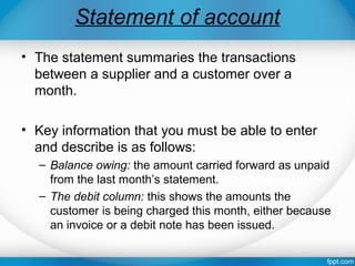 Accounts and Financial services | PPT