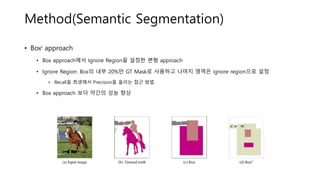 "simple does it weakly supervised instance and semantic segmentation" Paper review | PDF