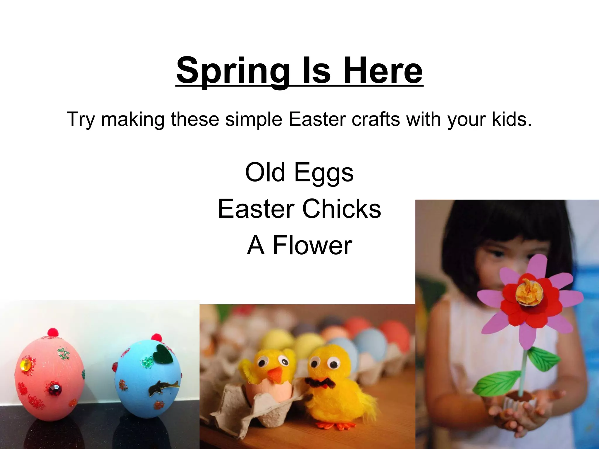 Simple easter crafts | PPT