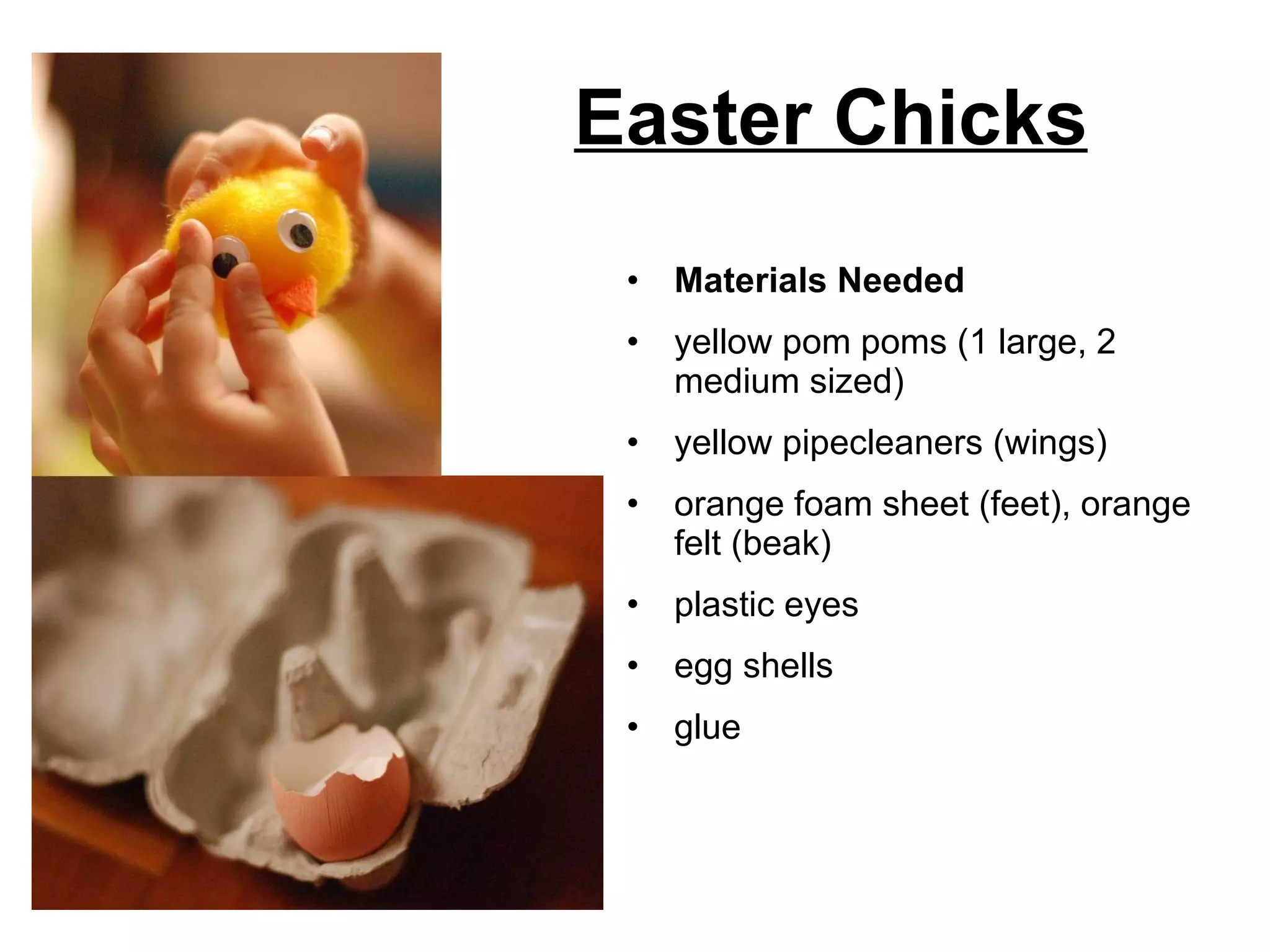 Simple easter crafts | PPT