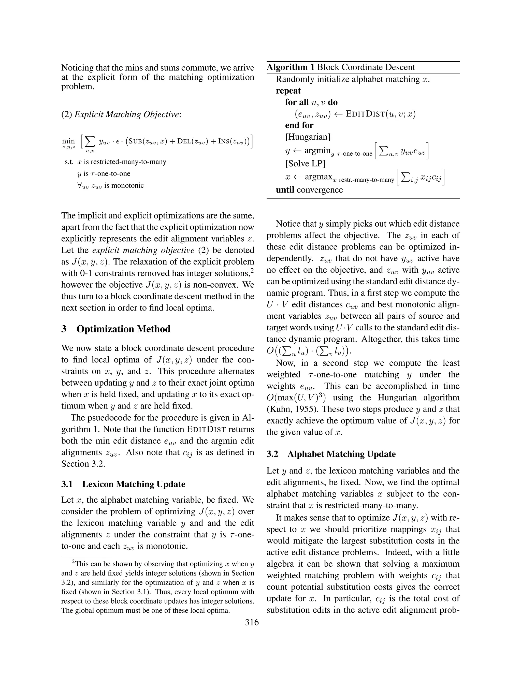 Simple effective decipherment via combinatorial optimization | PDF