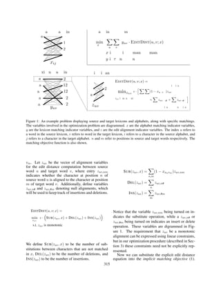 Simple effective decipherment via combinatorial optimization | PDF