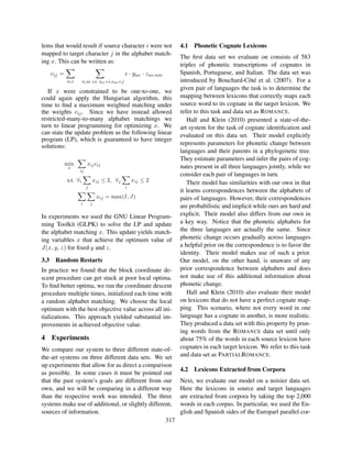 Simple effective decipherment via combinatorial optimization | PDF