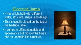 Simple electrical gadgets | PPTX