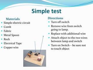 Simple electric circuit 2 | PPTX