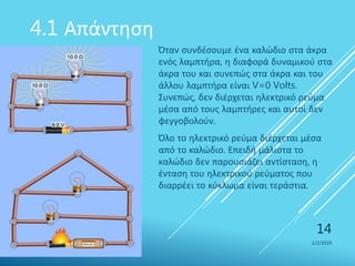 Απλά Ηλεκτρικά Κυκλώματα | PPTX