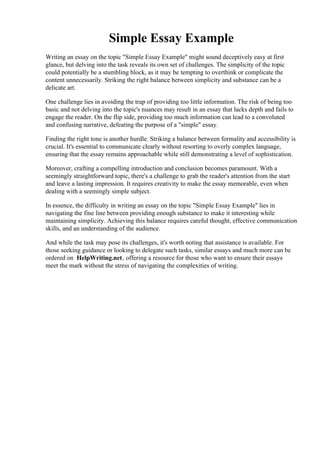 Simple Essay Example.pdf
