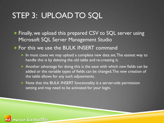 Simple ETL Solution - Marco Kiesewetter | PPT