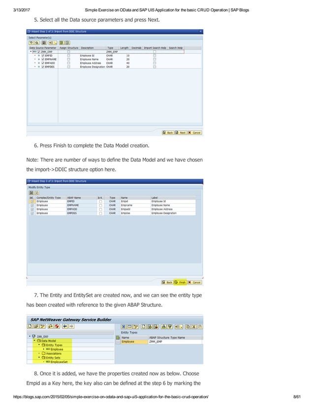 Simple Exercise On O Data And Sap Ui5 Application For The Basic Crud