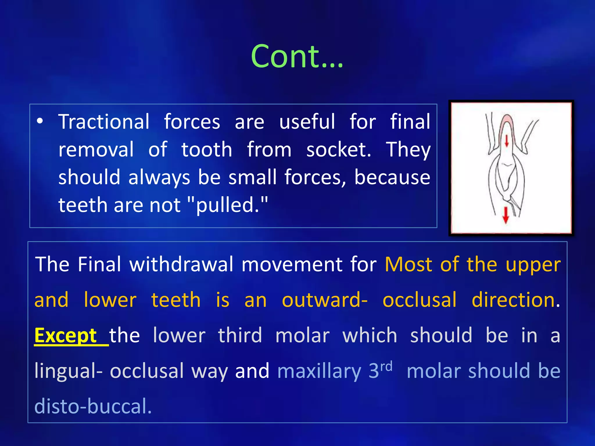 Simple tooth extraction technique | PPTX