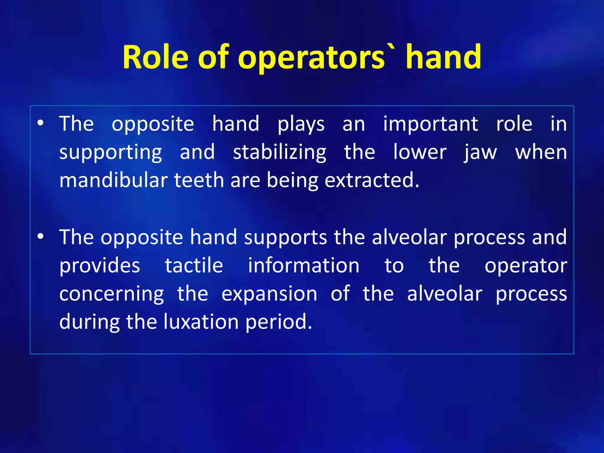 Simple tooth extraction technique | PPTX